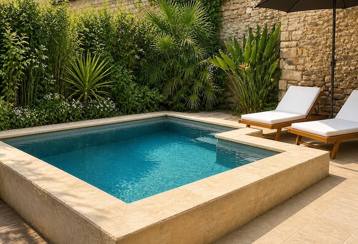 Maison De Village Avec Piscine, 15 Min De La Plage - Aimargues