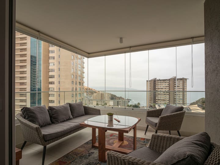 Costa Home - 7 Pax | Sunset Arena | Vistas Al Mar - Concón