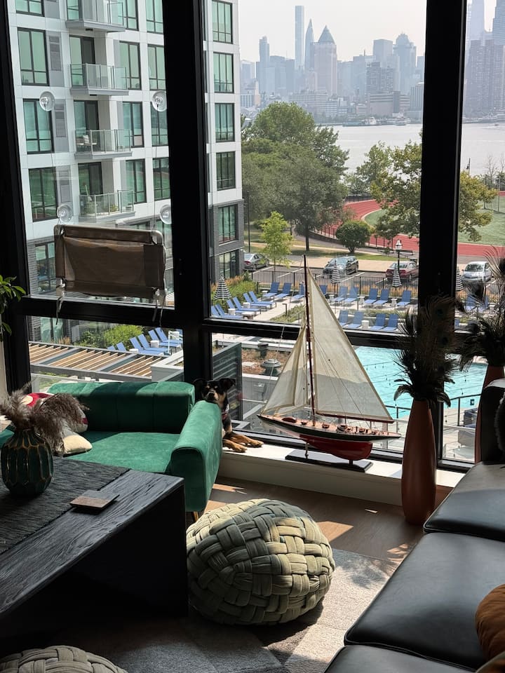 Fifa 2026 — Lux Waterfront Unit, 10 Min To Metlife - Weehawken
