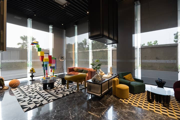 Stylish Twin Bed Stay @ Collins Boulevard Serpong - Jakarta