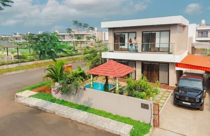 Family Villa In Karjat With Private Pool - Matheran