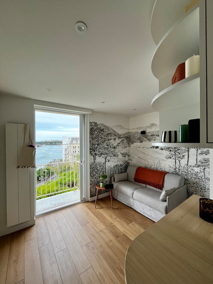 Studio D'architecte Balcon Panoramique Sur L’océan - Biarritz
