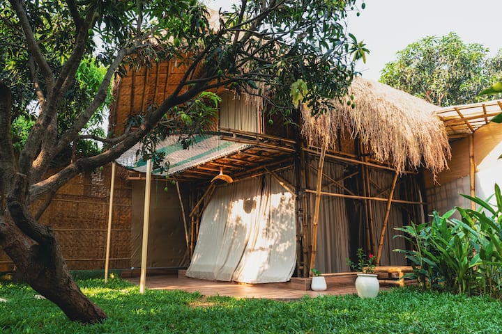 Luxury Bamboo Eco Villa With Private Garden. - Hyderabad