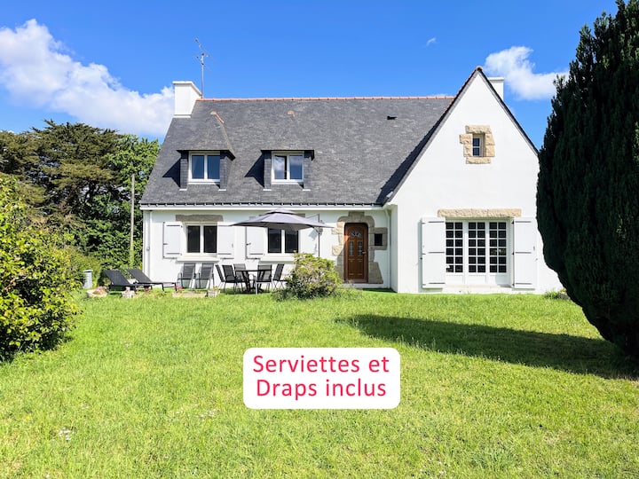 Golfe Du Morbihan - Maison Avec Grand Jardin - Baden