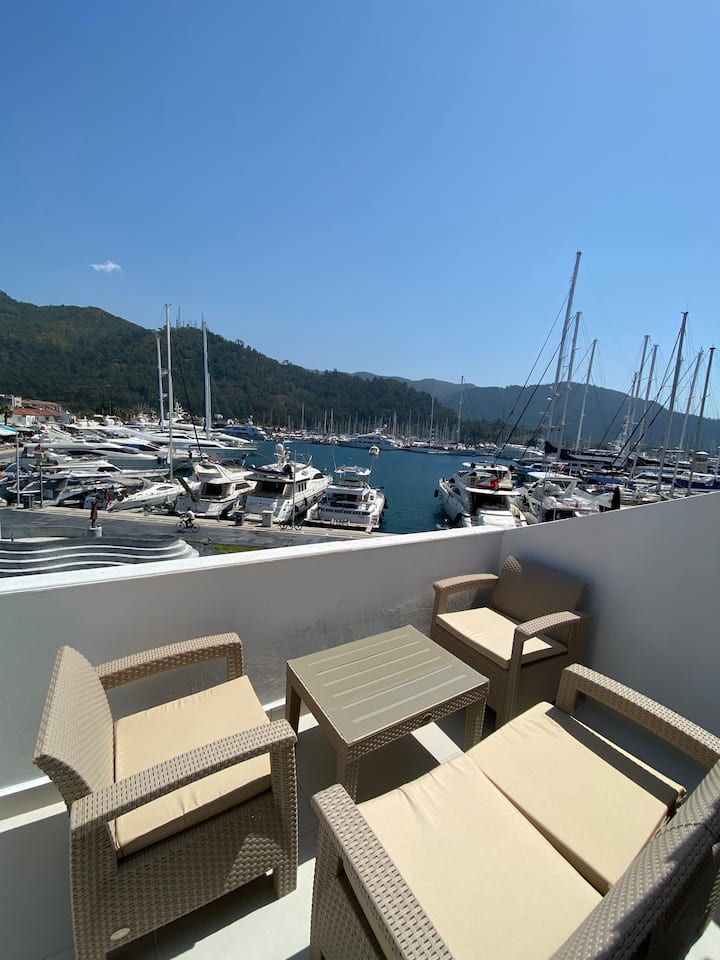 Marmaris’te Deniz Manzaralı Daire - Marmaris