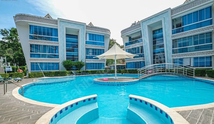 Doğa Ve Havuz Manzaralı Lüks Dubleks Daire - Kemer