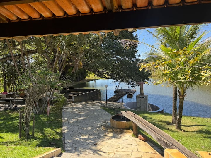 Sítio Com Lago, Piscina, Natureza E Lazer Completo -