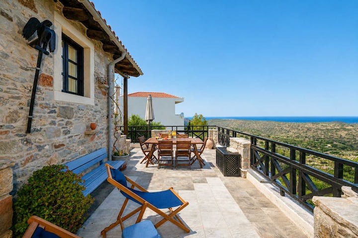 Altair Blue Villa - Private Jacuzzi And Views - Hersonissos