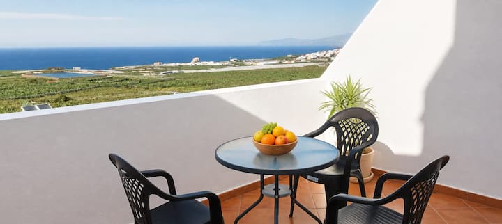 Tenohomes Ocean View Terrace Apartment Los Silos - Los Silos