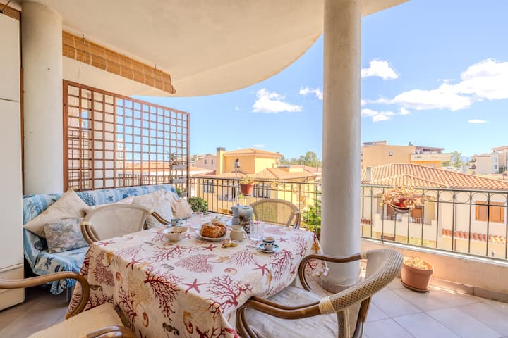 [Olbia]appartamento Con Veranda Vista Città - Olbia
