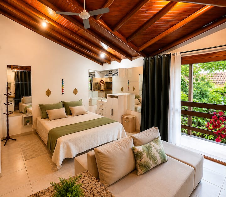 Loft Perequê 50m Da Praia  Garagem Wi-fi - Ilhabela