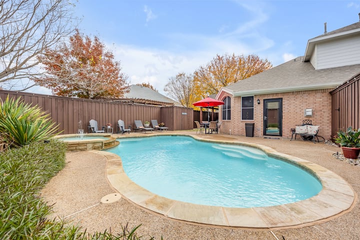 Spa + Pool + Game Rm |Outdoor Living Rm| 30min Dfw - Allen, TX