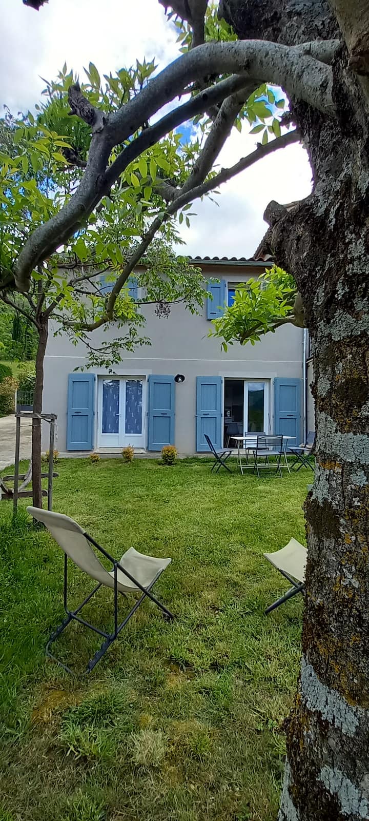 Gorges Du Tarn - Appartement Indépendant Et Jardin - Les Vignes
