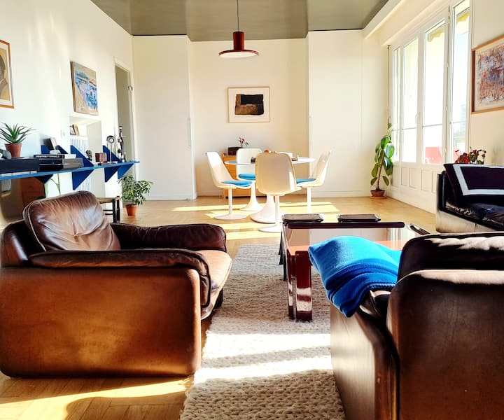 Centre-ville 
Spacieux Design & Vue Sur Les Toits - Troyes