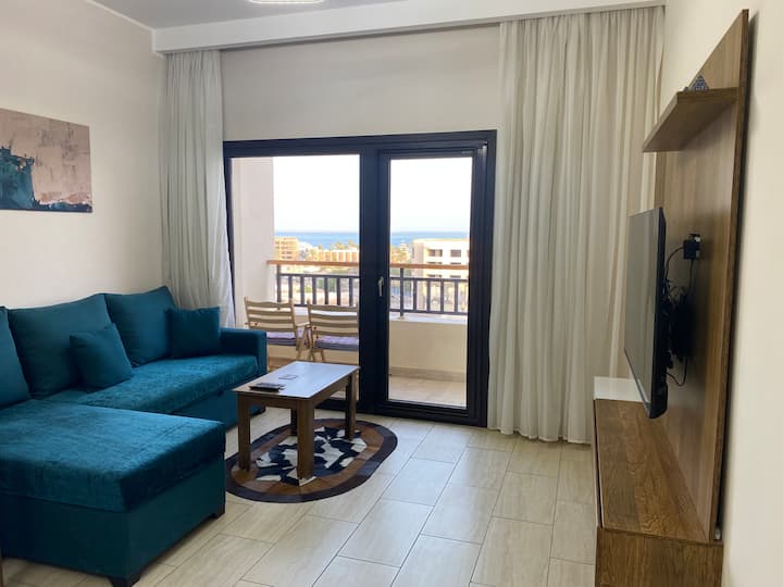Amazing Apartment Sea And Pool View 607 - Hurghada
