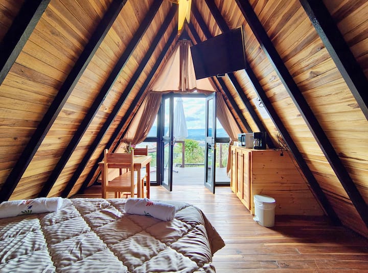 Glamping En Madera Con Vista Panorámica - Sopo