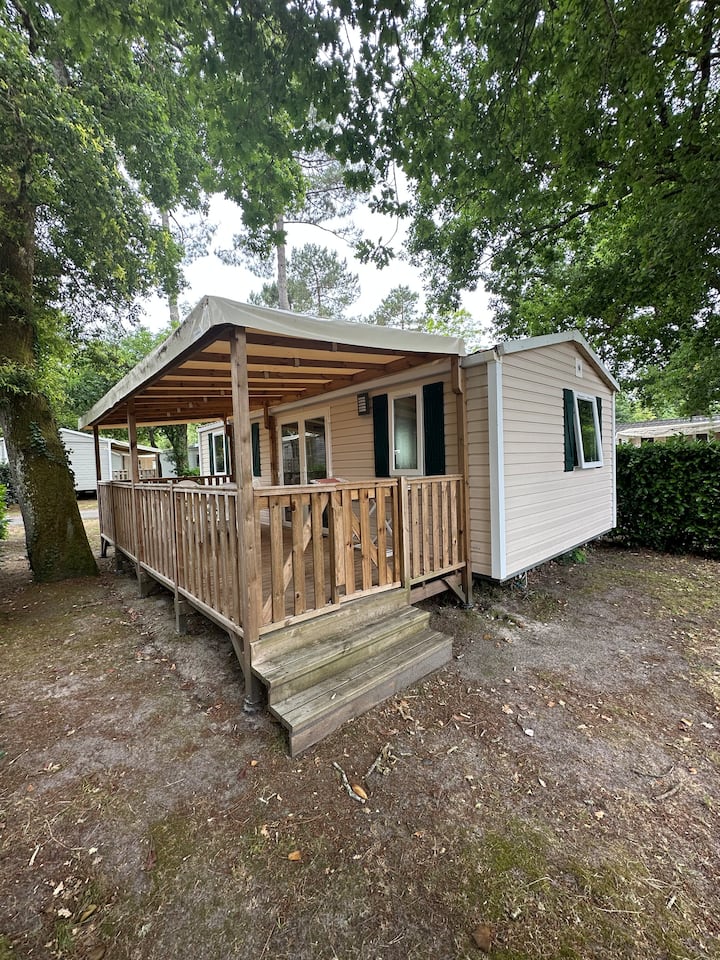 Mobil Home 6 Personnes Camping 4* - Vielle-Saint-Girons