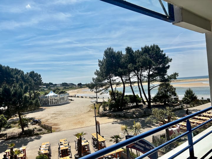 Appartement Vue Mer, Terrasse Plage à Pied, Guidel - Clohars-Carnoët