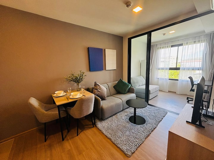 New Condo The Base Bukit 1 + 1 Bed Fully Furnished - Provincia de Phuket