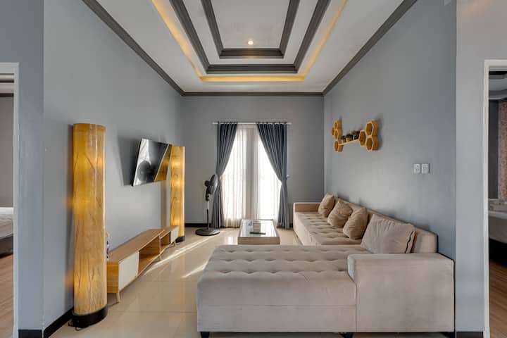 Free-flowing 4br Villa Master Residance Near Renon - Sanur