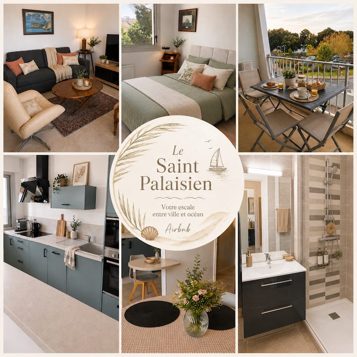 St Palaisien, Centre Coté Plage, Terrasse&parking - Saint-Palais-sur-Mer