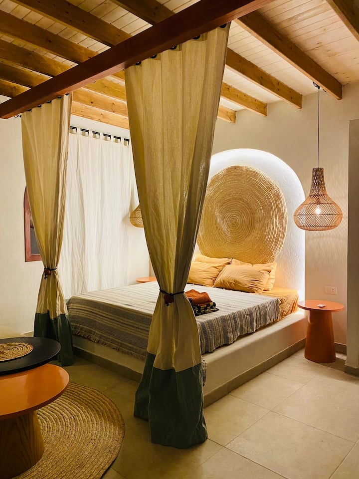 Eco - Studio «Nuristan» In A Tropical Garden - Egypt