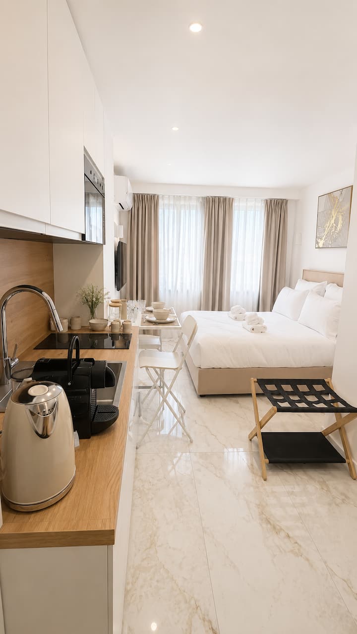 Cocon Chic Climatisé • Suite Design Pour 2 • Calme - Boulogne-Billancourt