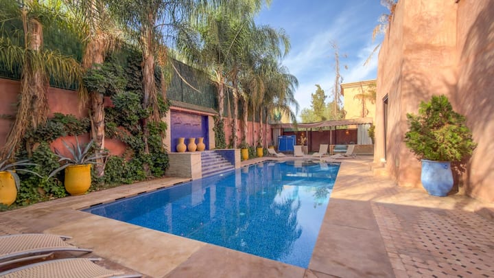 Villa Avec Piscine & Gym - Marrakech