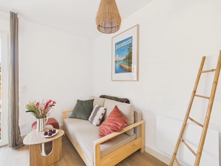 Keramas - Studio Pour 3 - Piscine Commune - Biscarrosse