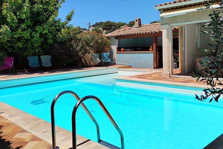Suite Familiale Premium • Piscine, Parking & Fibre - La Seyne-sur-Mer