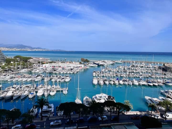 Appartement Vue Mer Marina Baie Des Anges - Villeneuve-Loubet