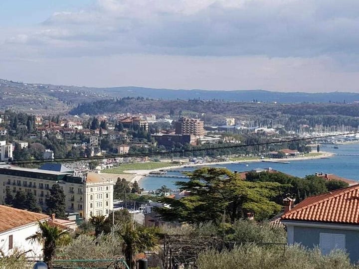 Panoramic View Near The Beach In  Portorož - Piran