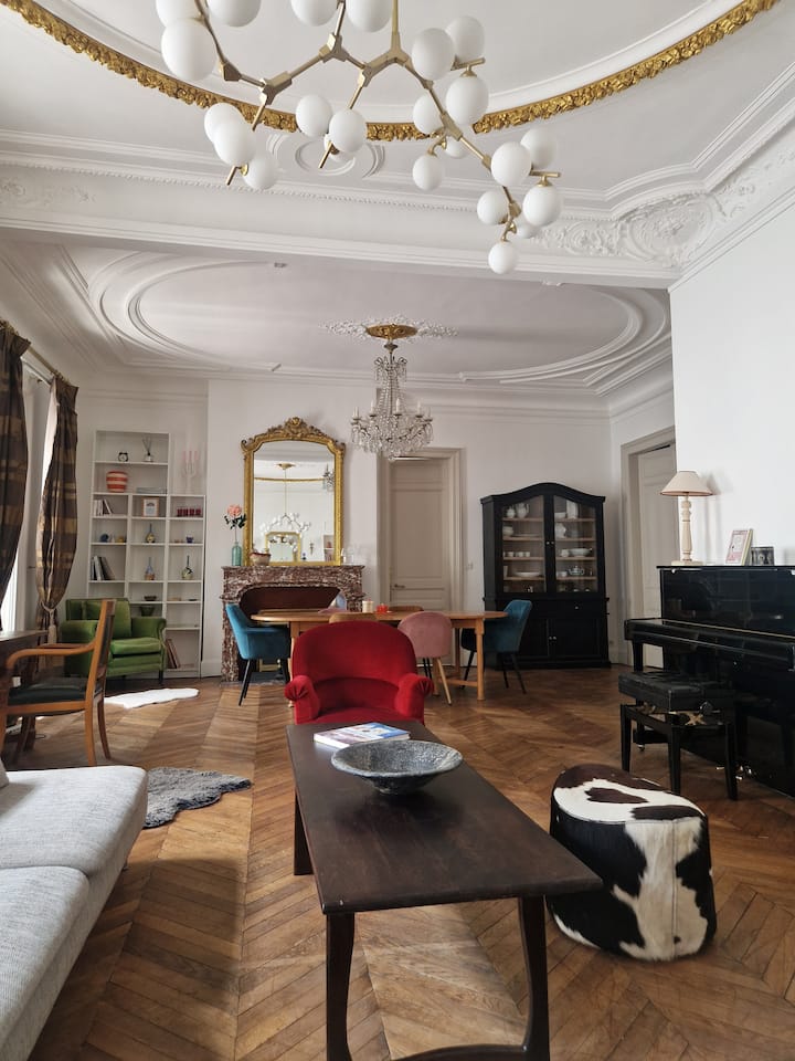 Grand Appartement De Prestige - Centre Historique - Ruan