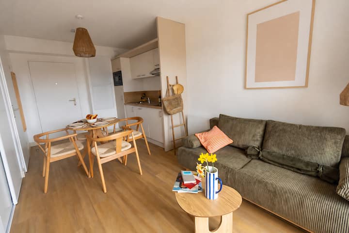 The Board-appartement 4 Adt 1 Enf -Piscine Commune - Biscarrosse