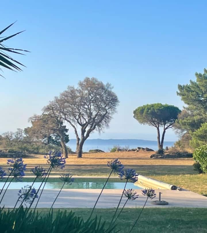 Bergerie Xviii, Vue Sur Les îLes D'or Et Piscine - Le Lavandou