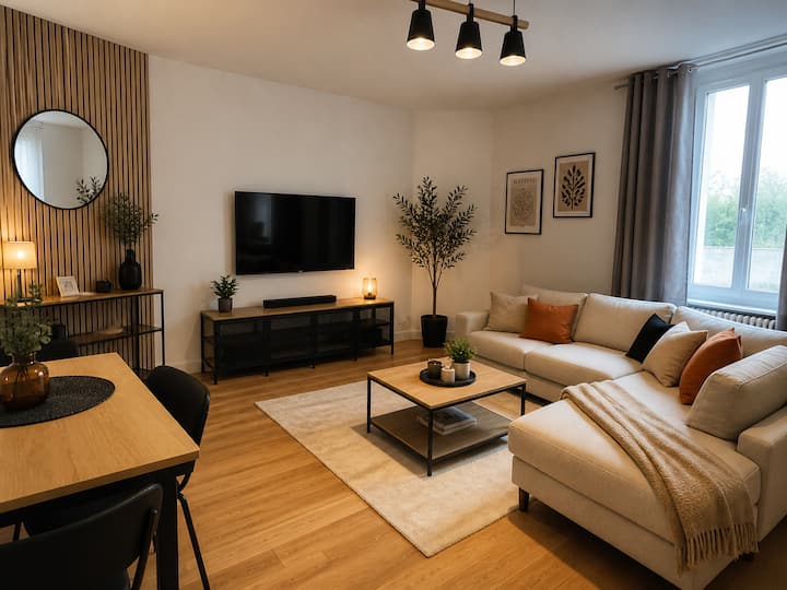 Maison Cosy Avec Jardin 5 Pers - Montargis