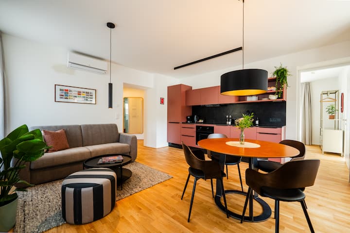 2-zimmer-apartment, Westseite, Schanze-blick - Innsbruck
