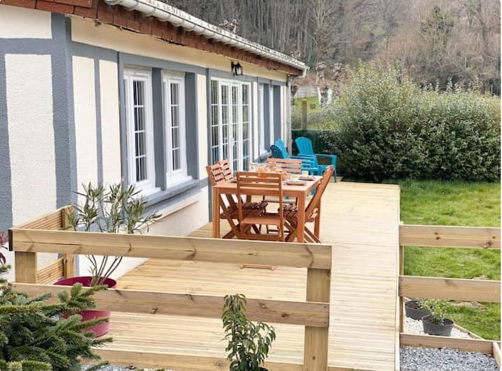 Maison Moderne · Jardin · 10 Min Falaises ÉTretat - Étretat