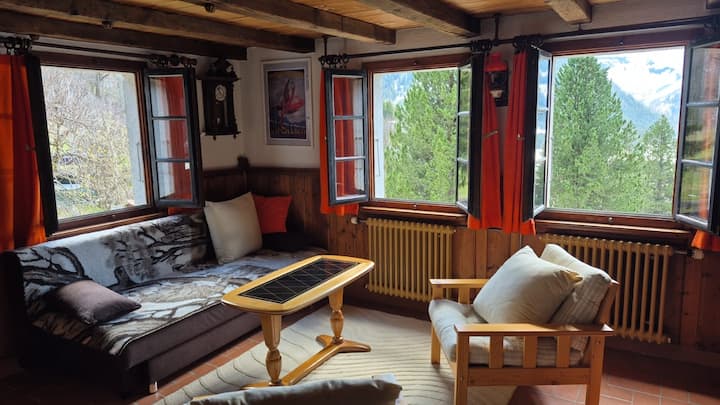 Cosy Apartment In Peaceful Traditional Chalet - Les Diablerets