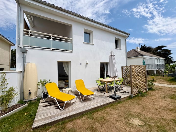 Rez-de-jardin Neuf - 2-6 Pers - 700m De La Plage - Préfailles