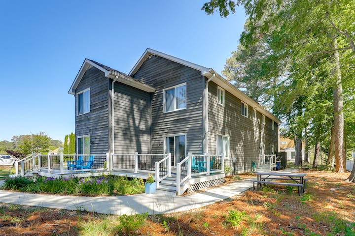 2 Mi To Bethany Beach: Duplex W/ Private Deck - Bethany Beach, DE