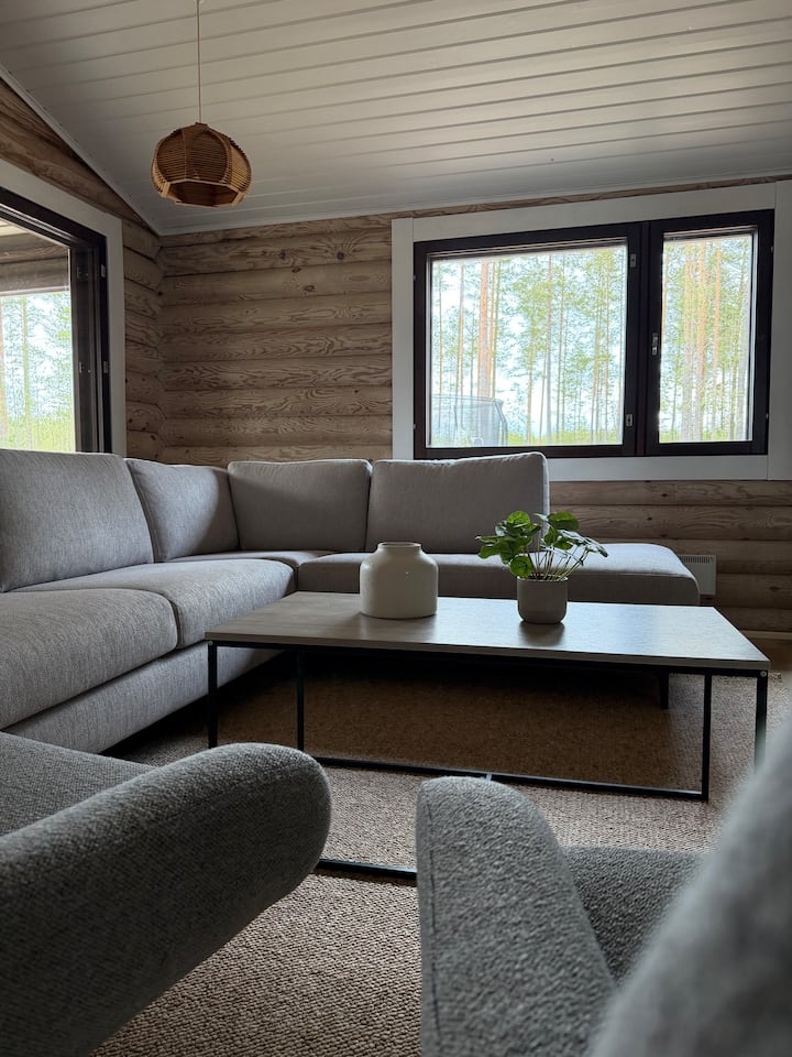 Lakeside Cabin By Crystal-clear Waters Koutahelmi - Kajaani