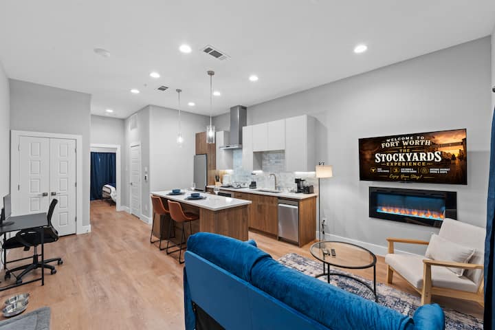 New Elegant Apt+free Parking+fireplace+stockyards - Montserrat Road – Fort Worth
