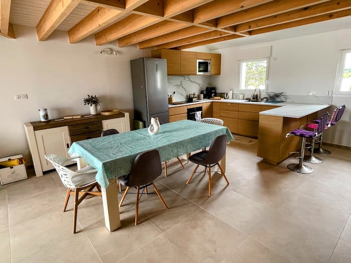 Magnifique 90m2 Neuf 2-6 Pers à 700m Plage Porteau - Pornic