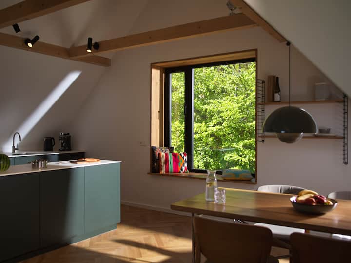 Design-wohnung Am Waldrand Mit Dachterrasse - Ückeritz