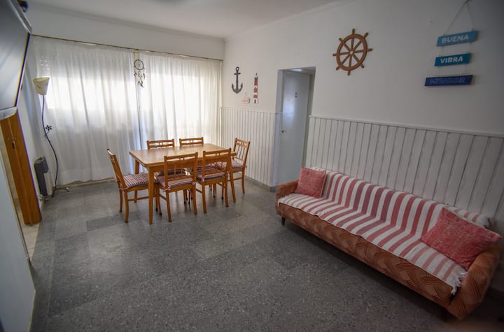 Departamento Con Vista Al Mar A Pasos De La Playa - Miramar