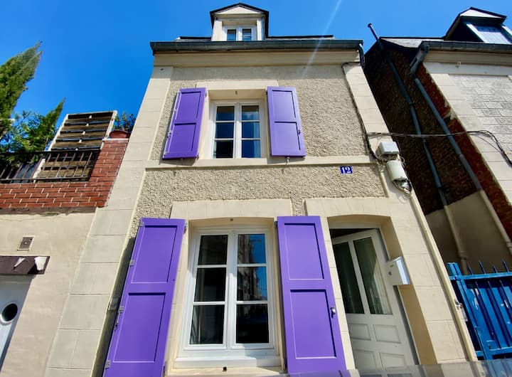 Le Temps Des Violettes - Hypercentre Maison 3 Chb - Trouville-sur-Mer