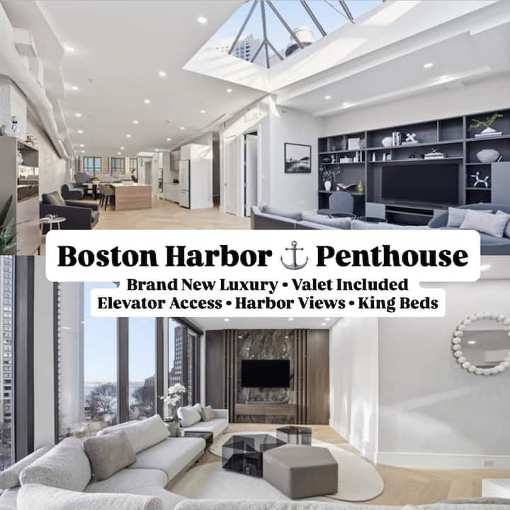 Lux Penthouse Harbor Views By North End Financial - Revere, MA