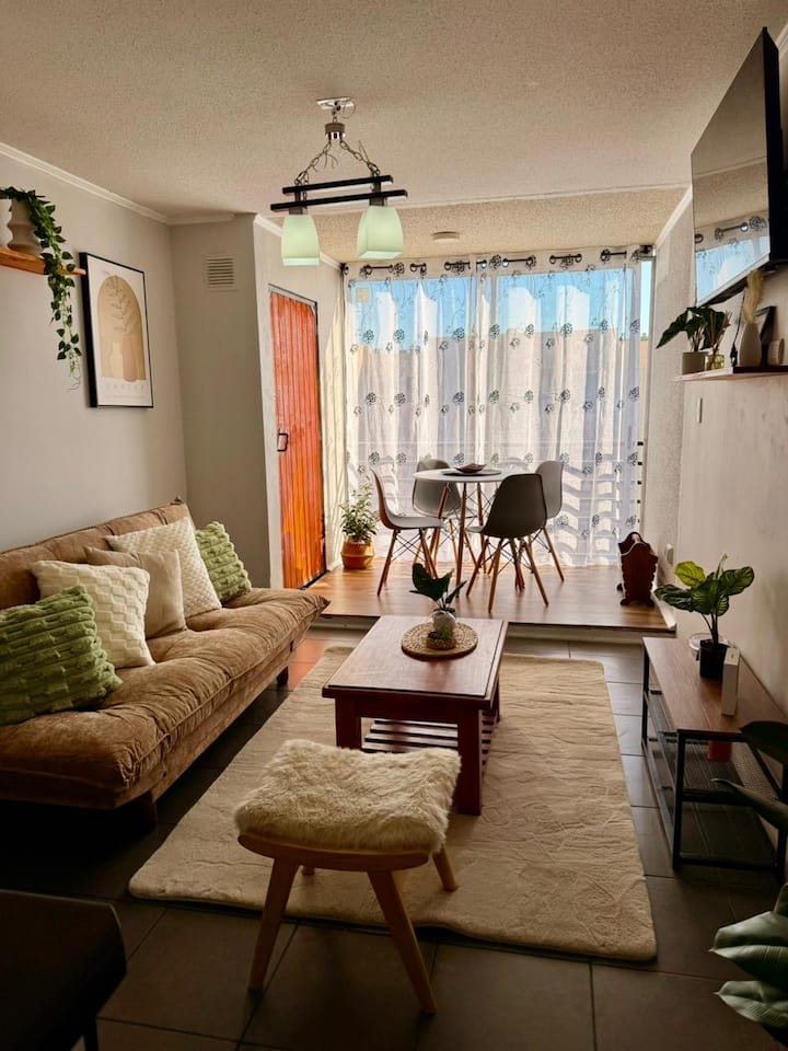 Funcional Y Lindo Departamento Para 5 En Ovalle - Ovalle
