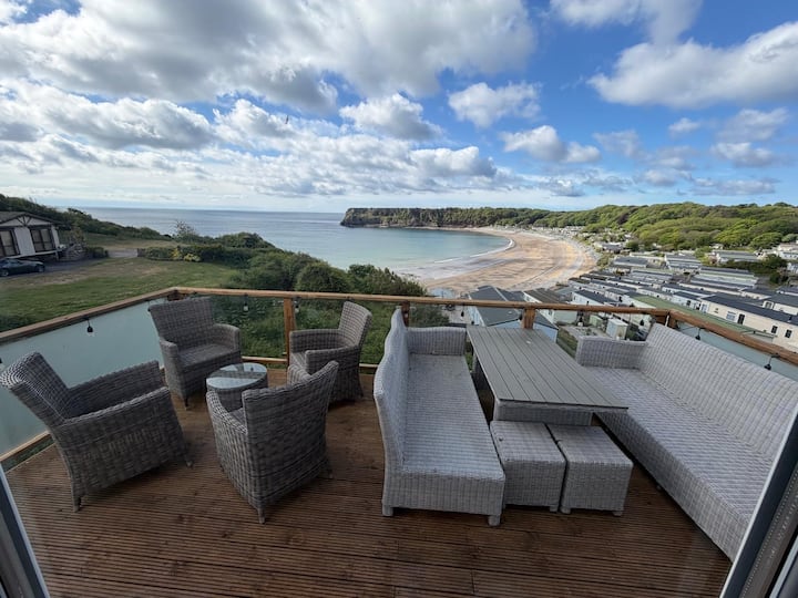 Lydstep Beach Holiday Home - Ocean View - Tenby